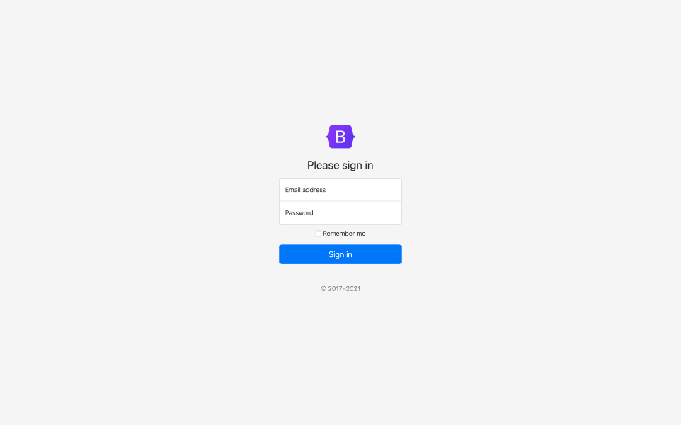Примеры · Bootstrap v5.1